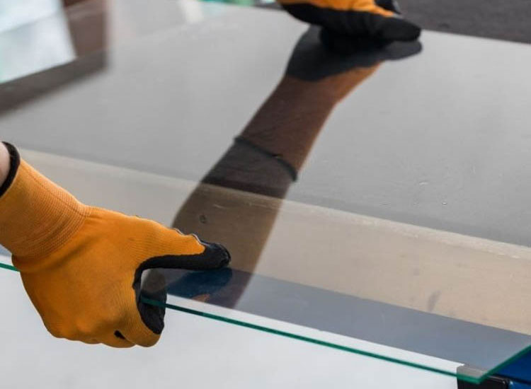 Custom cut machinery glass - Menzies Glass